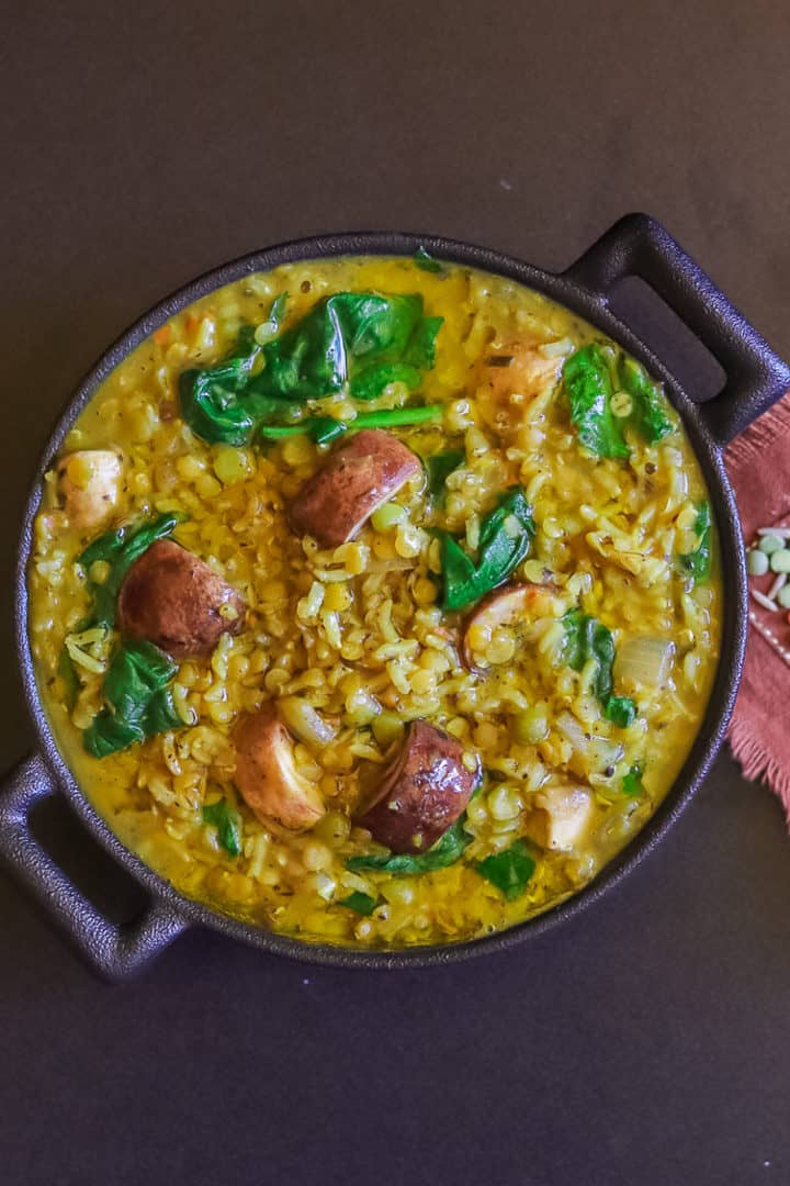 Lentil Curry with Rice & Split Pea - FOODHEAL