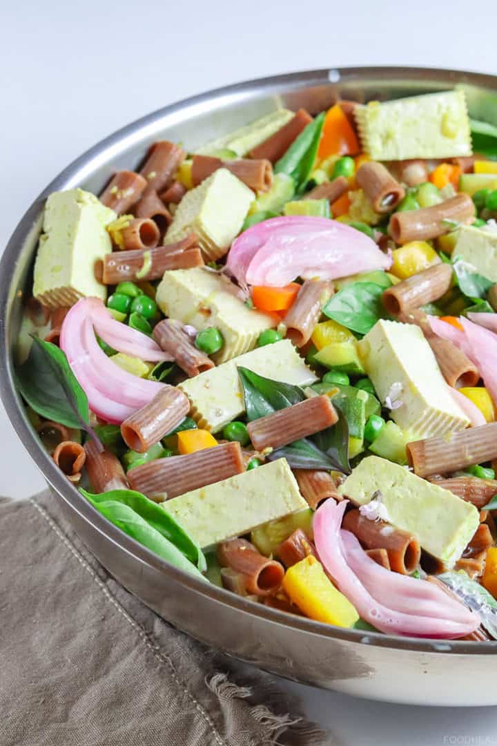 A simple one-pot vegetable pasta for your family - FOODHEAL