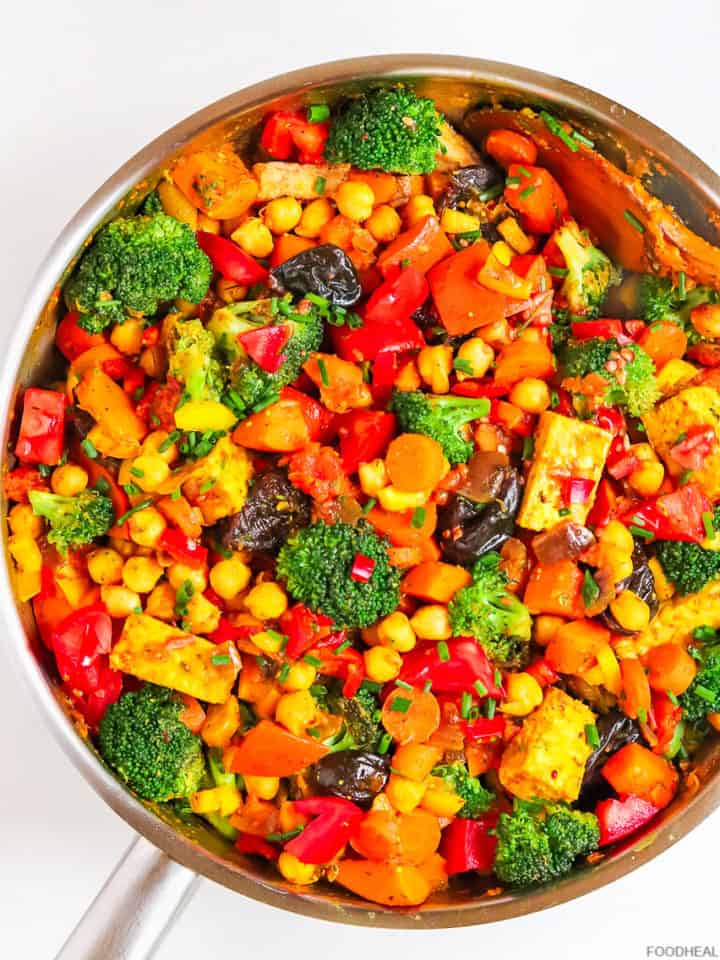 Easy Pumpkin & Broccoli Stir-Fry Dinner - FOODHEAL