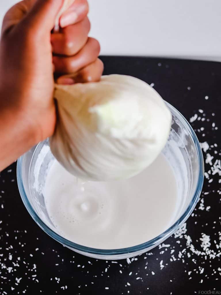 How to make desiccated coconut milk - FOODHEAL