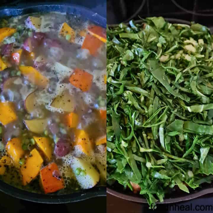 Scrumptious healthy dinner with split peas - FOODHEAL