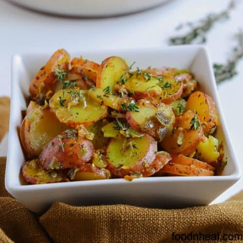 Quick & easy pan-fried red potatoes that you'll love - FOODHEAL