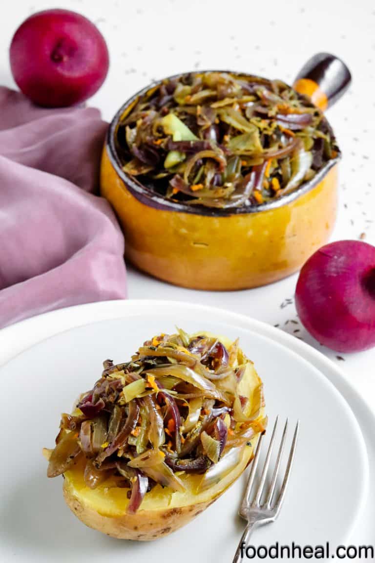 You'll love these flavorsome sauteed red onions. - FOODHEAL