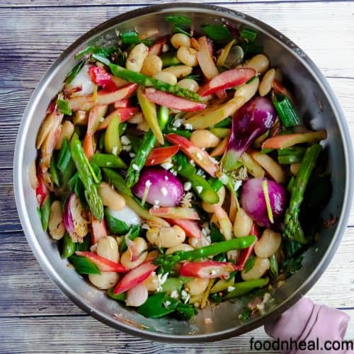 Unique, quick, and delicious recipe with rhubarb - FOODHEAL