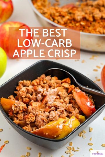 The Best Low-Carb Apple Crisp With Oats - FOODHEAL