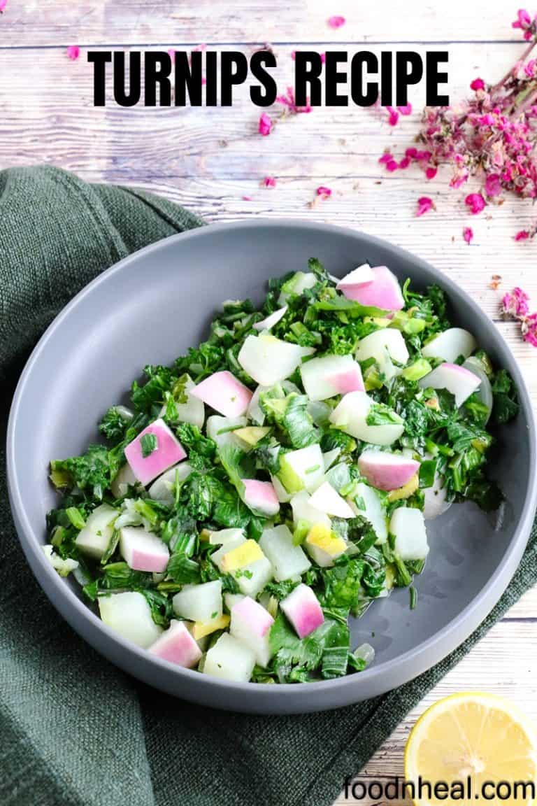 Turn up the taste: Simple turnip greens recipe you must try - FOODHEAL